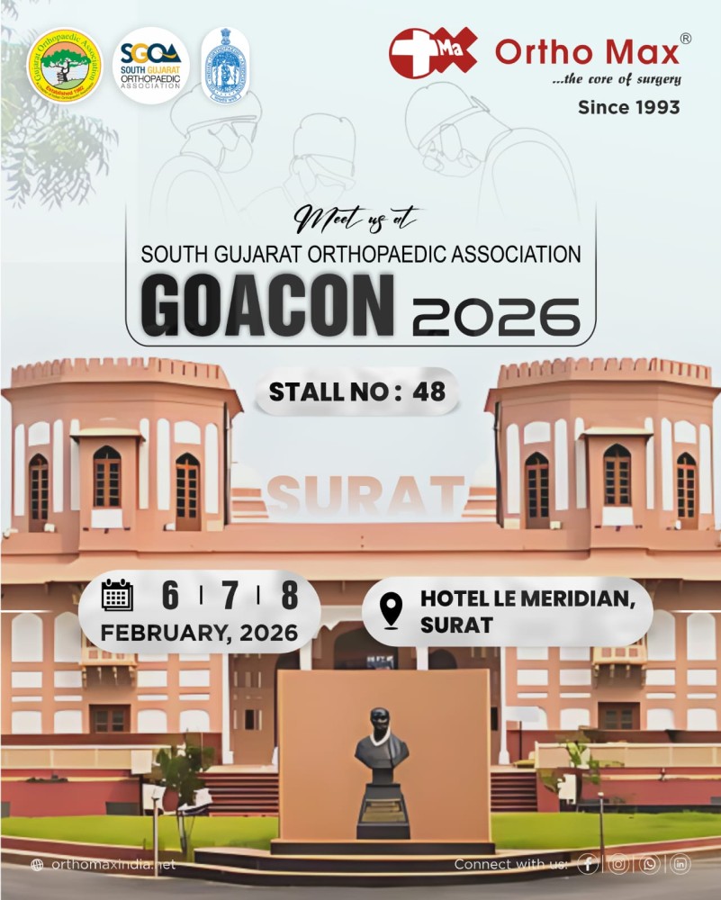 Ortho Max at 12th AOMSI Maharashtra 2026 | CMF Implants & Instruments