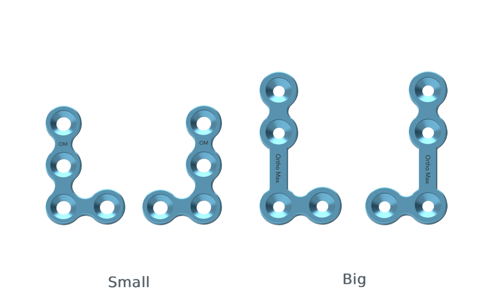 Titanium Micro L Shape Plate 90° | Neuro & Maxillofacial Implant