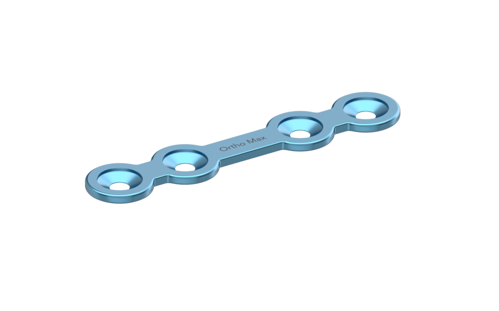 Titanium Micro Plates with Long Bar 1.2mm | Neurofix Orthopaedic CMF ...