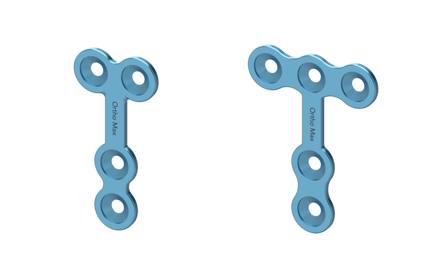 Titanium Micro X shape Plates 1.2 mm - OrthoMax® Mfg Pvt ltd