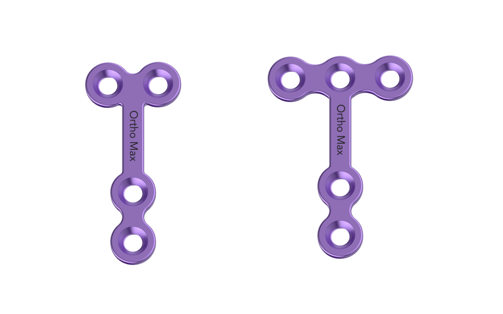 Titanium Ultralock® T Shape Plates | CMF Reconstruction Bone Plates India
